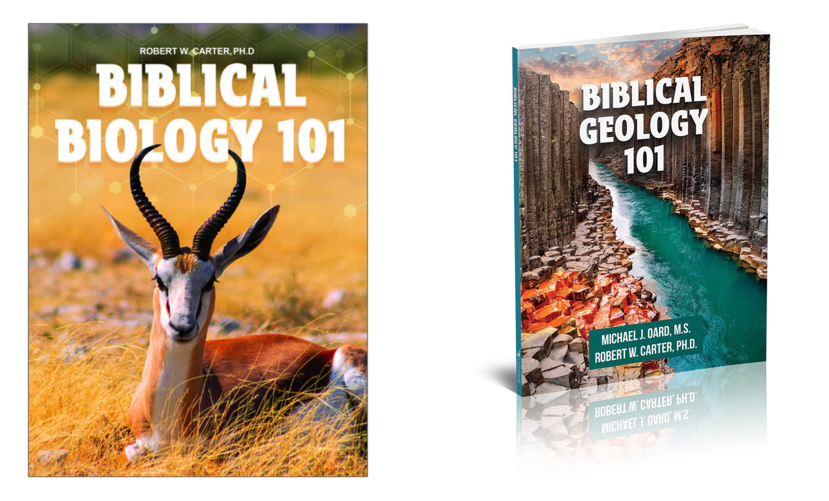 Biblical Biology 101 & Biblical Geology 101 set | rforh store