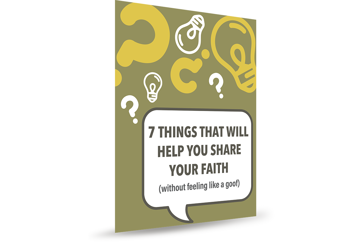 7 Things That Will Help You Share Your Faith Booklet | rforh store